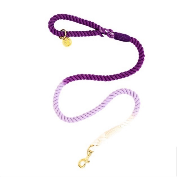 Pink Papyrus | Dog | New Pink Papyrus Nina Purple Ombre Rope Dog Leash ...